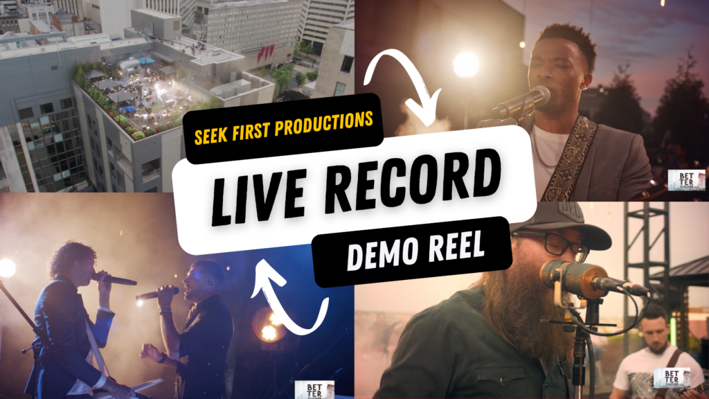 Live Broadcast Demo Reel - Seek First Productions